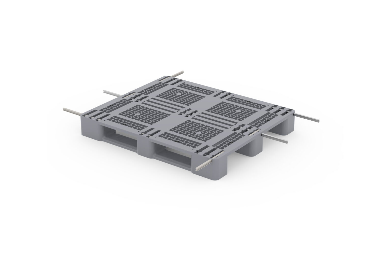 PLASTIC PALLET ST-08 3 RUNNER L:1200 x W:1000 x H:150MM - PALLETCO LLC