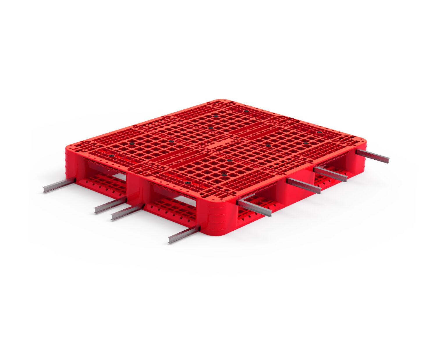 PLASTIC PALLET ST-13 5 RUNNER L: 1200 x W: 1000 x H: 150MM - PALLETCO LLC