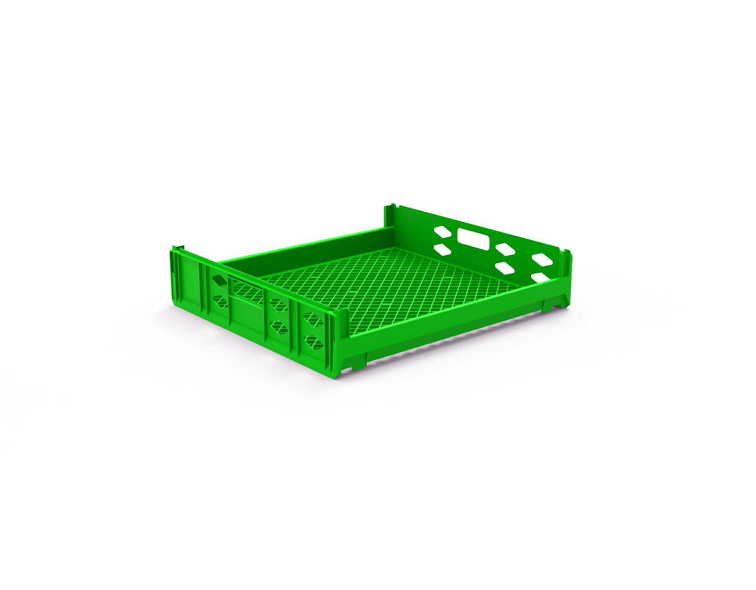 PLASTIC TOAST CRATE 750 x 650 x 150MM - PALLETCO LLC